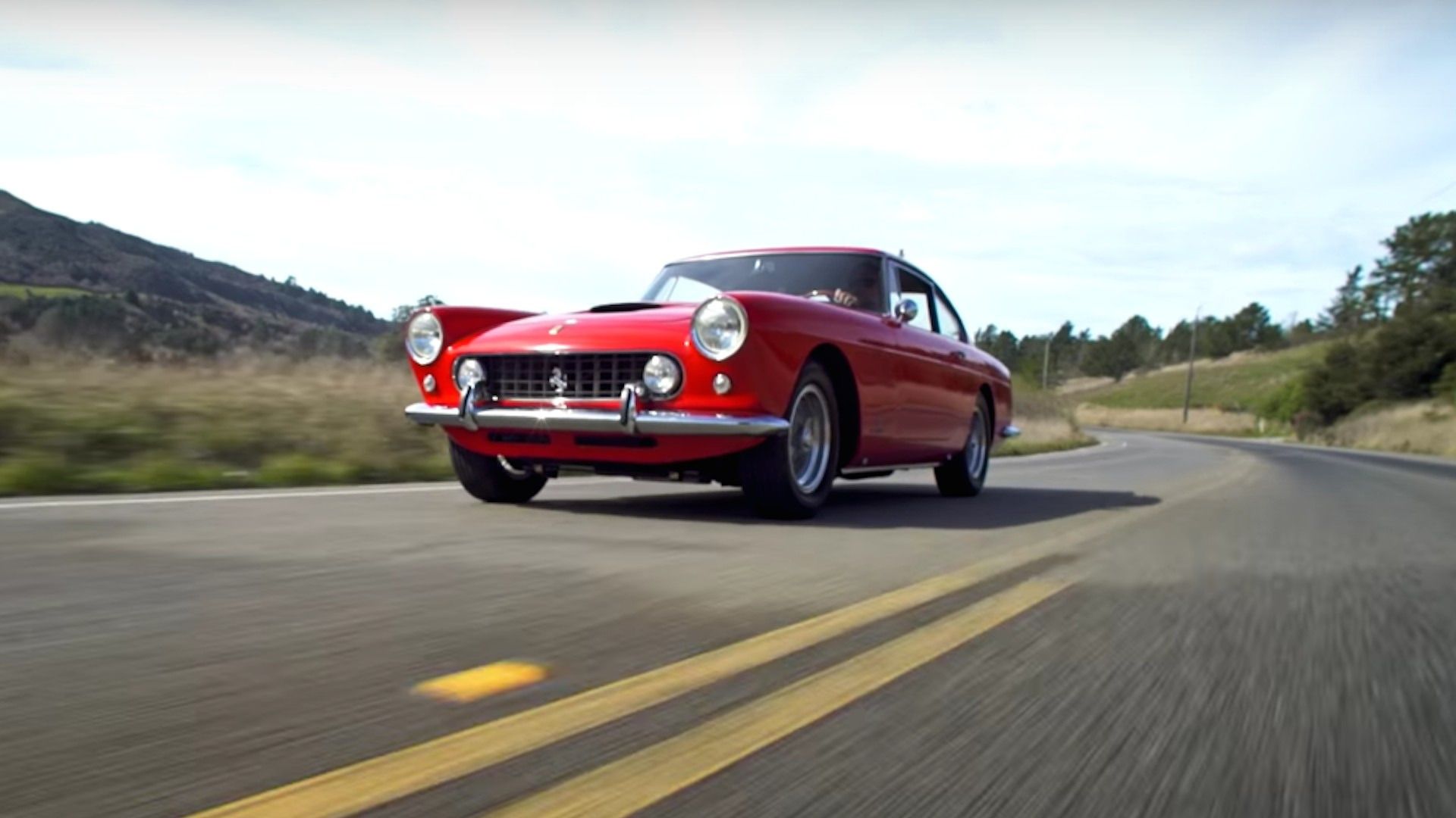 Este Ferrari 250 GTE esconde una sorpresa ... en forma de motor ...