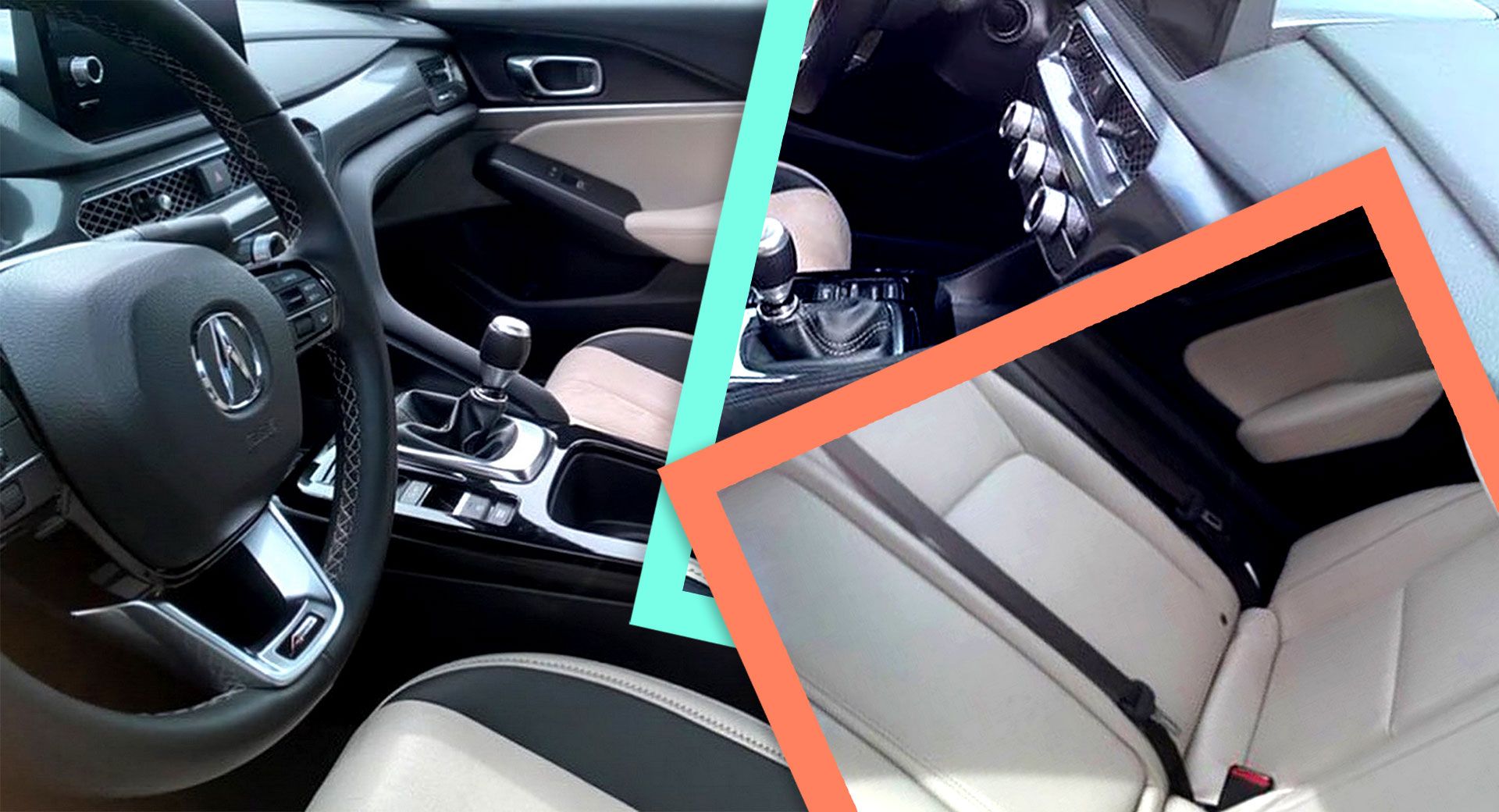 Aquí está nuestro primer vistazo al interior del nuevo Acura Integra ...