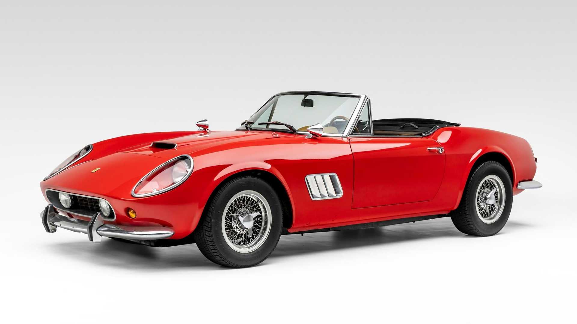 Esta es una réplica del Ferrari 250 California de 1961 Vale una Fortuna ...