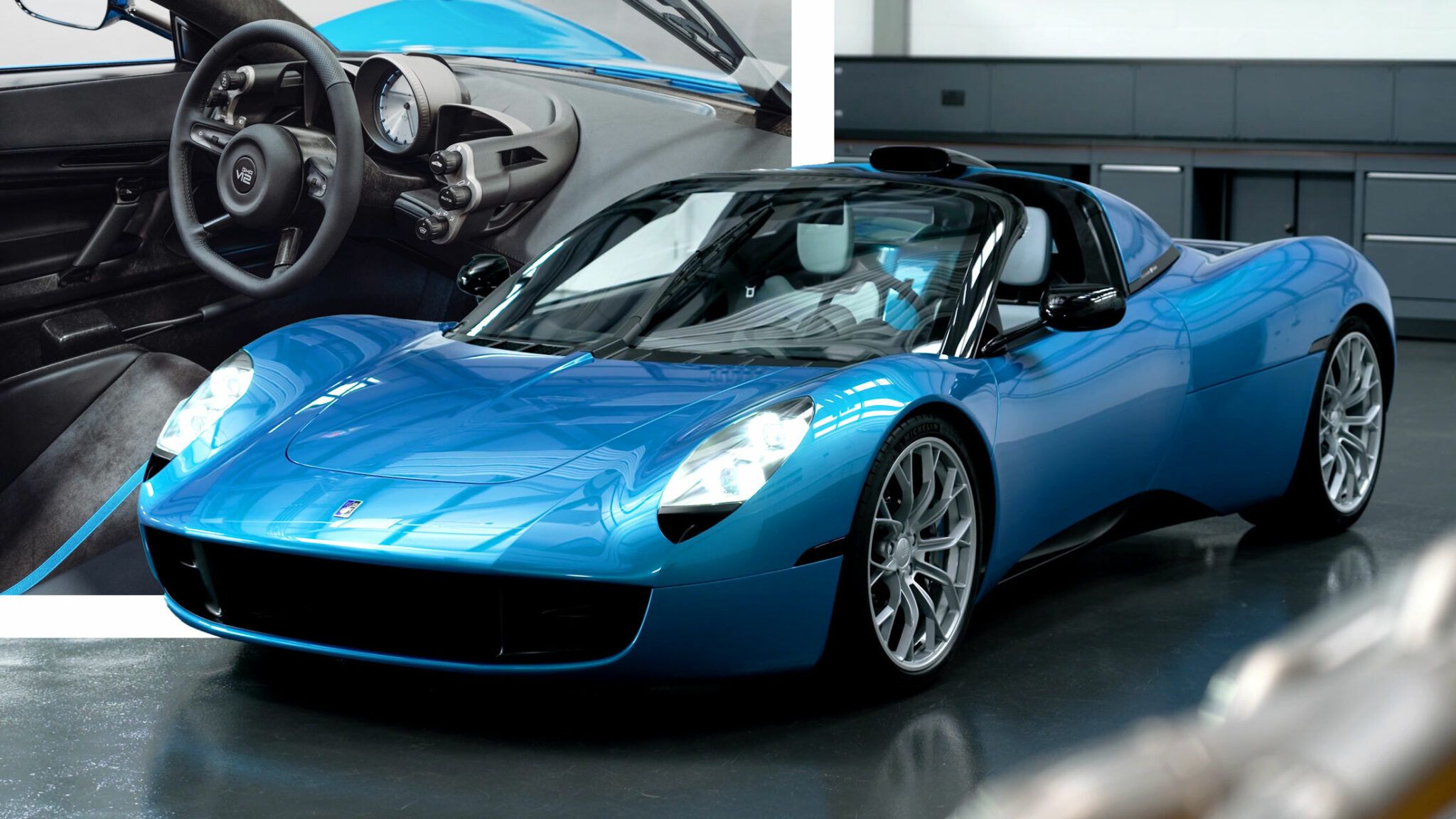 El nuevo GMA T.33 Spider desata un V12 de 609 caballos de fuerza sin ...