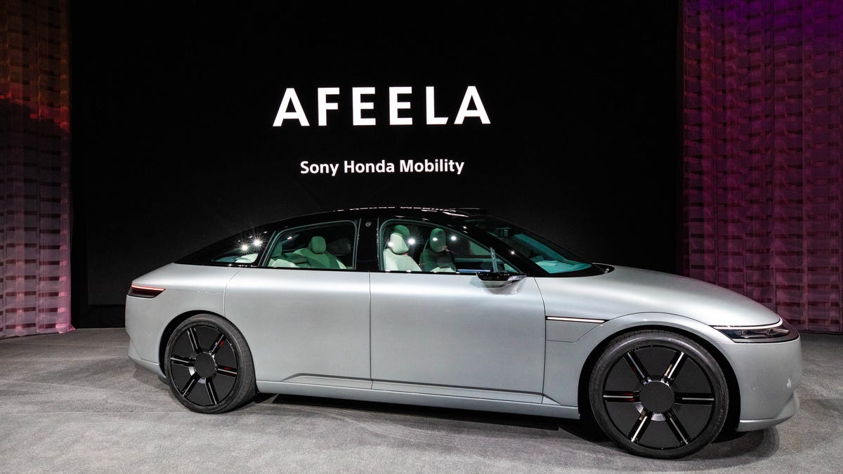 Sony y Honda conducen el nuevo automóvil eléctrico Afeela en el ...